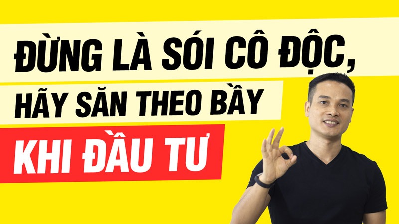 Đừng là sói cô độc, hãy săn theo bầy khi đầu tư - Happy Live
